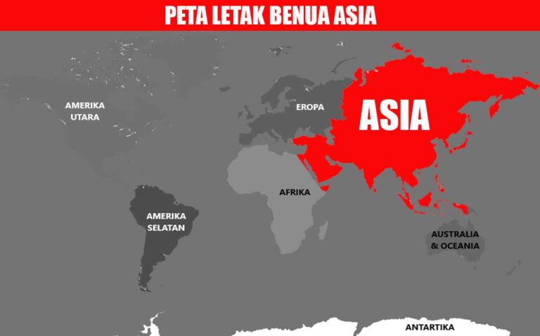 Peta Benua Asia: Karakteristik, Negara, Dan Keunikan Geografisnya - Web ...